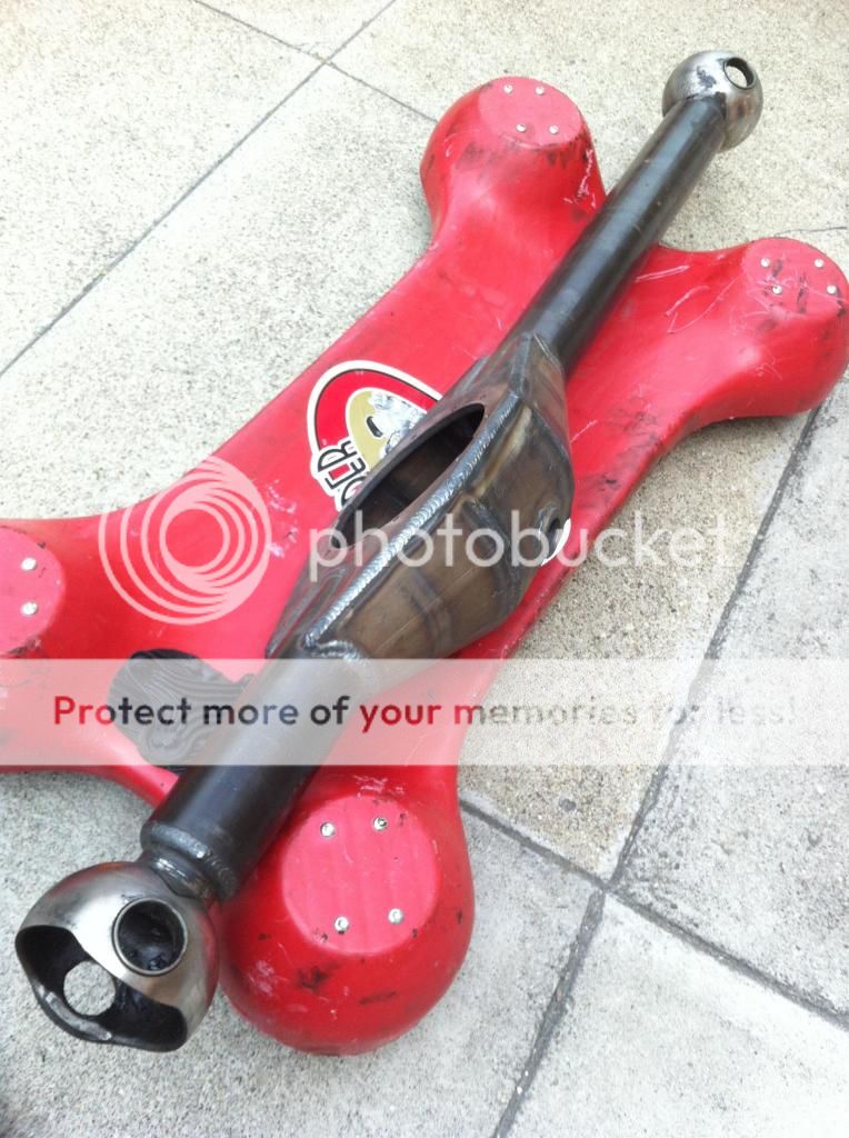 [SF-CA] New Ruff Stuff 8" Toyota axle housing w/FJ80 knucke balls ...