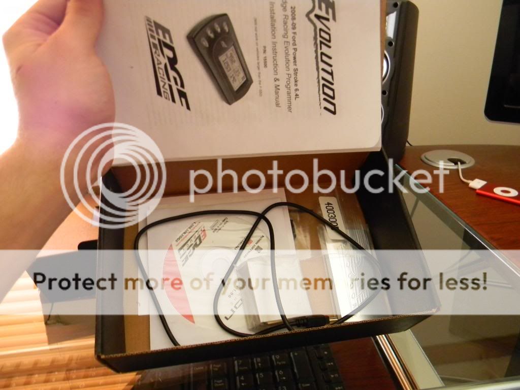 edge evolution race tuner 6.4 with dash mount and cables | Ford Power ...